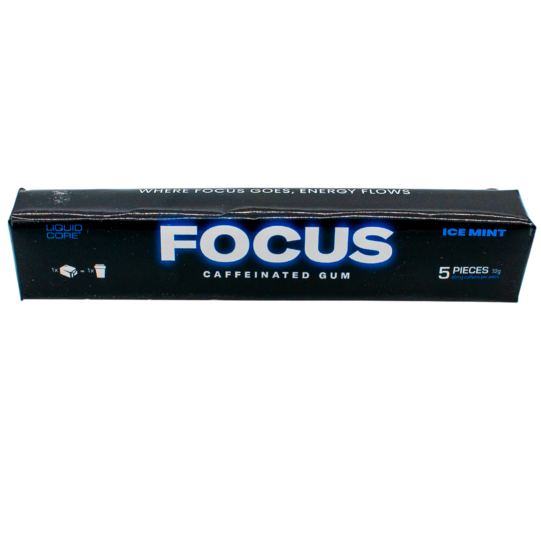 FCG - FOCUS CAFFEINATED GUM 32G (15/BOX)*