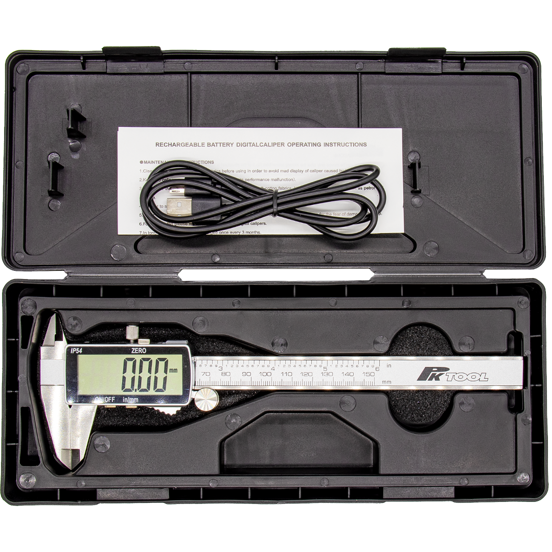 UPDVG3 - DIGITAL VERNIER CALIPER RECHARGEABLE 150MM* - Pro-kit