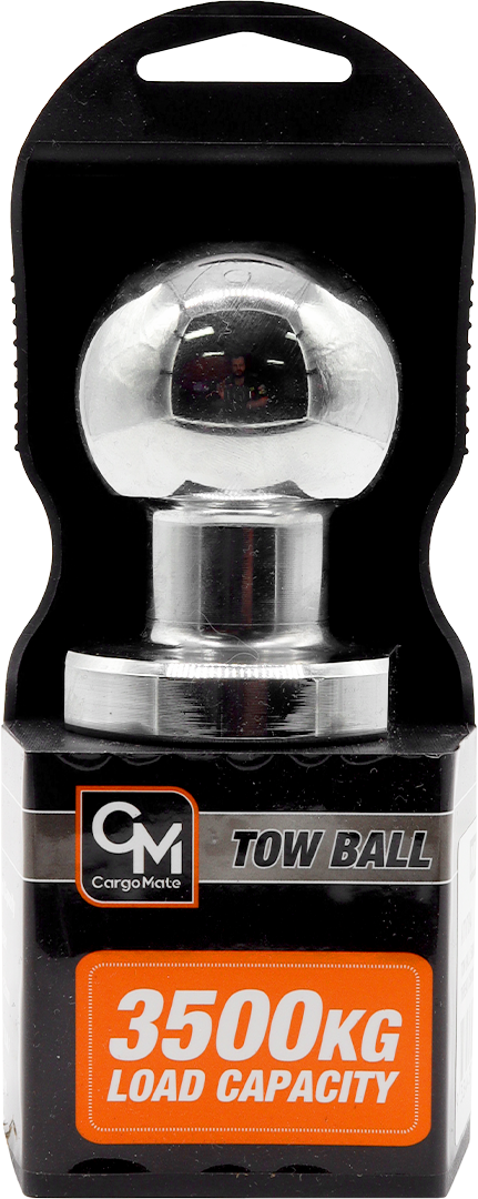 ATVTB4 - TOW BALL 50MM THREAD CHROME PLATED 3500KG*