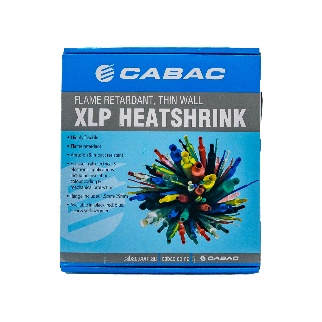 HS5B - HEAT SHRINK TUBE 6MM (10 METRES)