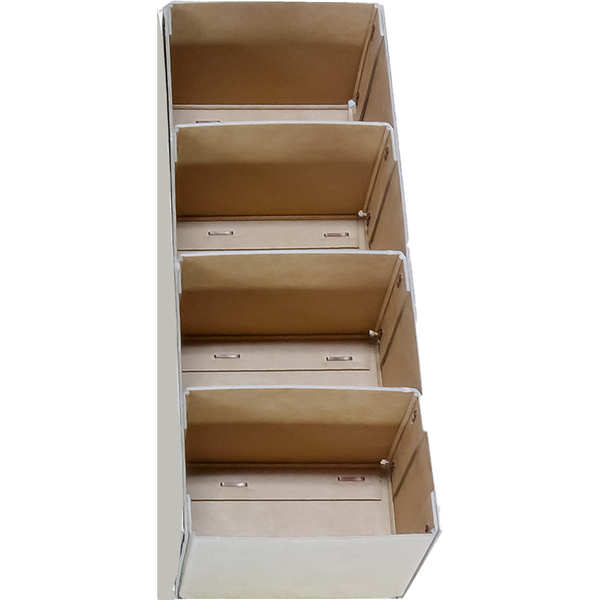 PB4B - PARTS BOX - 4 COMPARTMENT (10/PACK)