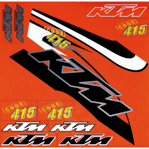 PROKTM3 - UNIVERSAL KTM STICKER KIT